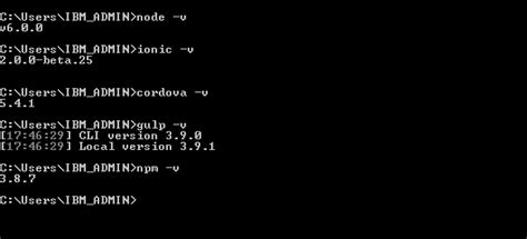 Npm Packages Not Installing Ionic V3 Ionic Forum