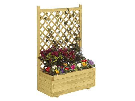 vuren bloembak met rek rose cottage outdoor structures rose