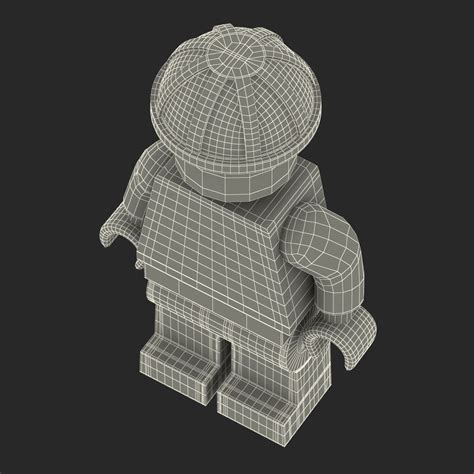 Lego Man Builder 3d Model 29 3ds C4d Fbx Ma Obj Max Free3d