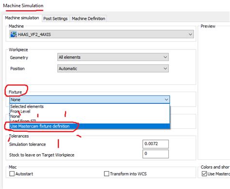 Need Help Simulation Settings Is Different In Mastercam 2024