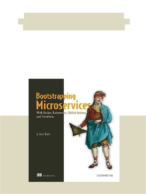 Bootstrapping Microservices With Docker Kubernetes Github Actions