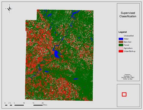 Geog 438 Advanced Remote Sensing Lab 4 Pixel Based Supervised Classification