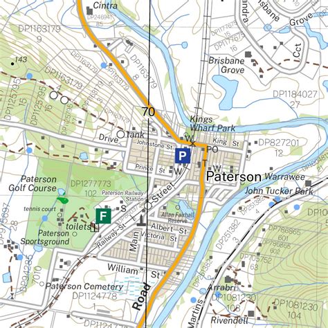 Paterson 9232 4n Map By Nsw Government Spatial Services Avenza Maps