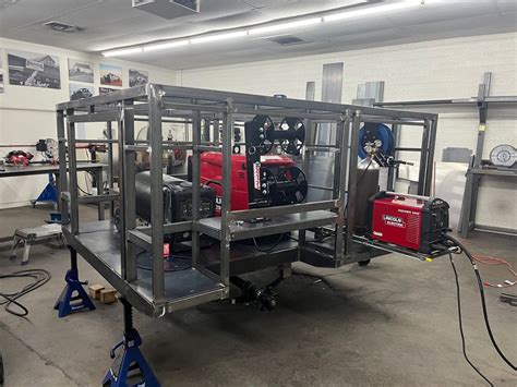 Custom Built Welding Trailer With Lincoln Ranger Engine How To Set Up