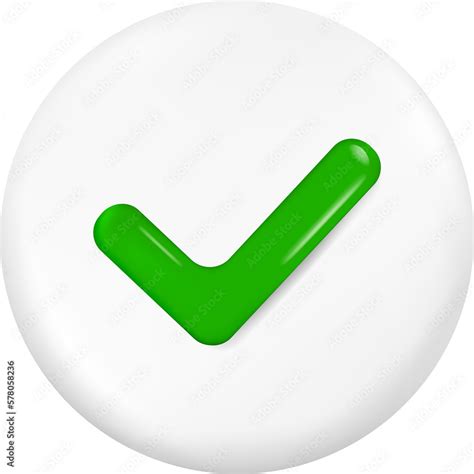 Foto De D Right And Wrong Button In Round Shape Green Yes And Red No Correct Incorrect Sign