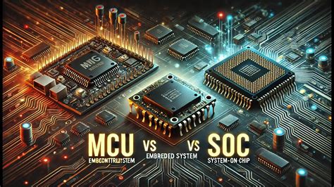 Microcontroller Vs Embedded System Vs Soc Whats The Difference