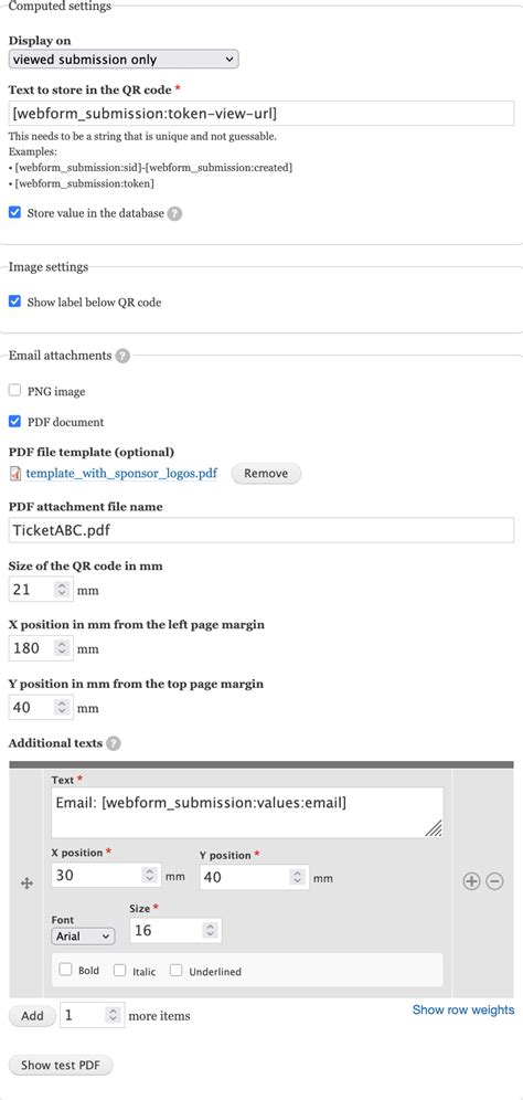 Webform Qr Code Element