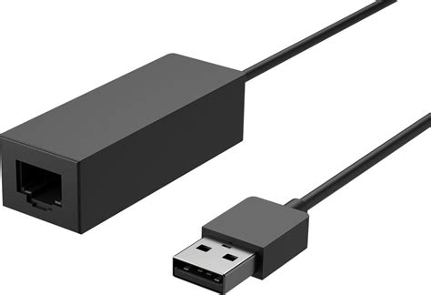 Customer Reviews Microsoft Surface USB Network Adapter Black EJR Best Buy