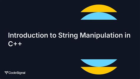 Advanced String Manipulation In C Codesignal Learn