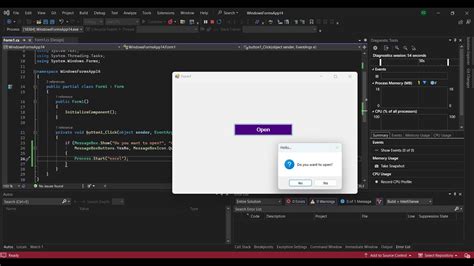 Create A Custom Messagebox In Visual Studio Windows Form Application