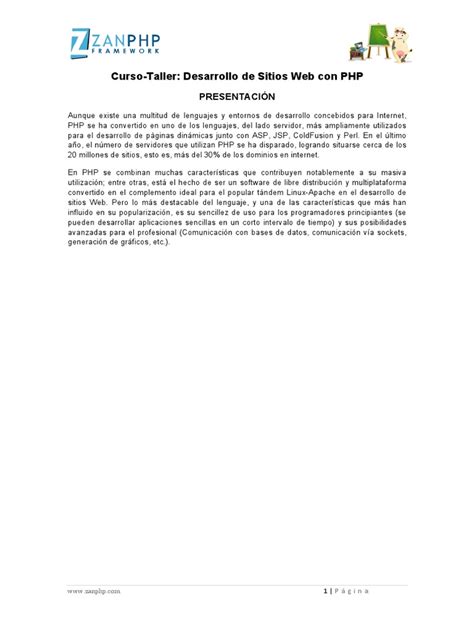 manual de php pdf
