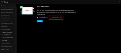 Organizations Using Zoho Projects Web Application Can Now Restrict Their Users From Using The