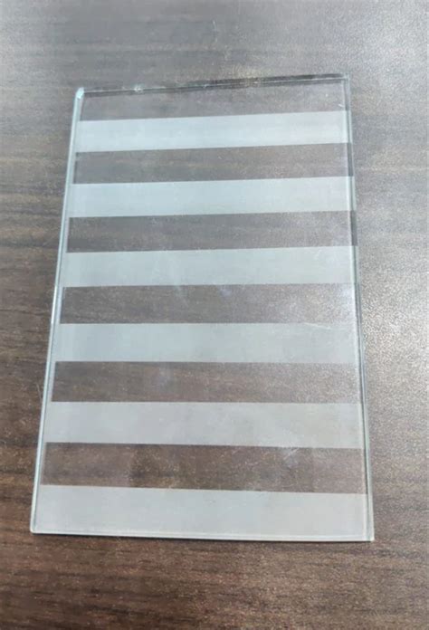 Strip Line Etching Glass For Partition Thickness 6mm At Rs 95sq Ft In Bhubaneswar