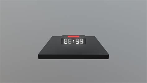 Alram Clock 3d Model By Ilovejoebiden [2ad8224] Sketchfab