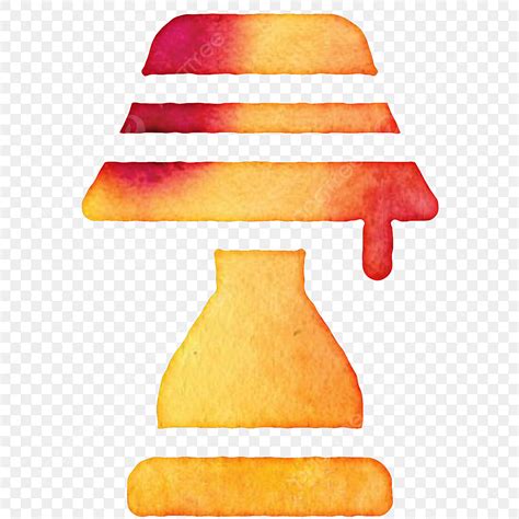 테이블 일러스트 램프 주황색 그라디언트 아이콘 만화 테이블 램프 오렌지 레드 그라데이션 테이블 램프 아이콘 만화 Png 일러스트 및 Psd 이미지 무료 다운로드