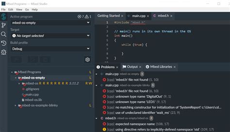 Mbedstudio Error Mbed H Not Found Question Mbed