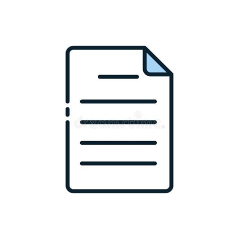 Isolated Data Document Vector Design Stock Vector Illustration Of