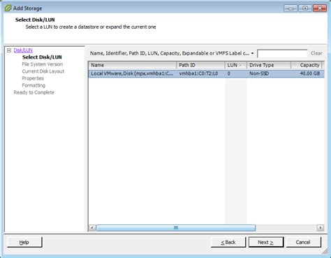 Vmware Esxi 5 How To Add A New Storage Datastore It Support Guides