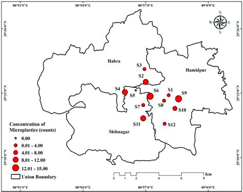 The Figure Shows The Spatial Occurrence And Distribution Of The
