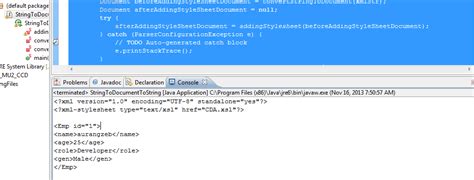 adding xml stylesheet at the second line of xml document in java it world
