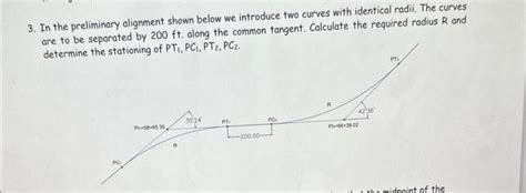 Solved In The Preliminary Alignment Shown Below We In