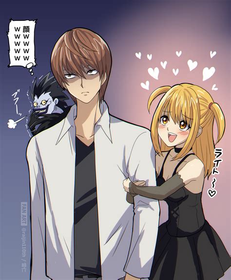 Raijin Bh Amane Misa Ryuk Yagami Light Death Note Commentary