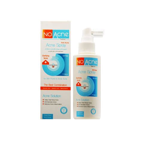 اسپری ضد جوش بدن نو آکنه داروخانه روشا
