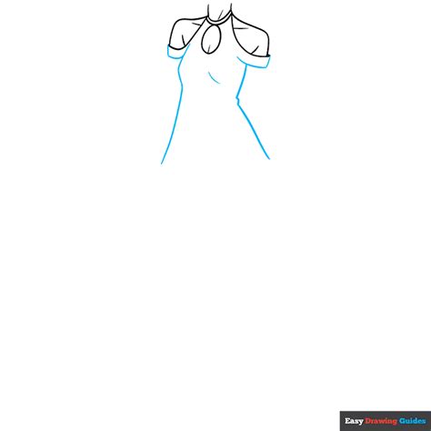 How To Draw An Anime Dress Easy Step By Step Tutorial