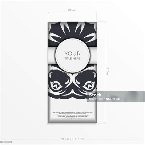 추상 장식이있는 흰색 색상의 고급스러운 벡터 엽서 만다라 패턴의 초대 장 카드 디자인 0명에 대한 스톡 벡터 아트 및 기타 이미지 0명 고대의 골동품 Istock