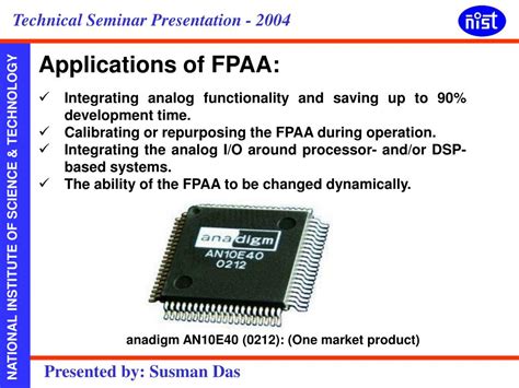Ppt Fpaa For Analog Circuit Design Powerpoint Presentation Free Download Id3741325