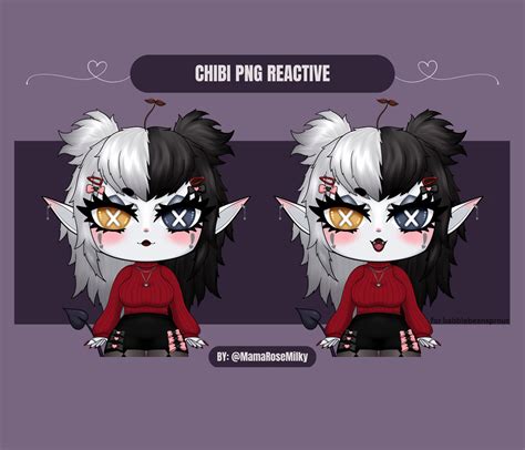 Chibi Png Reactive By Mamarosemilky On Deviantart
