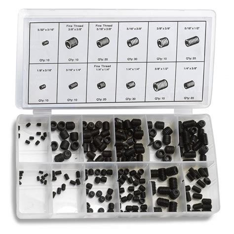 200 Piece Socket Set Screw Assortment — Toolplanet