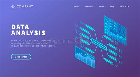 Data Analysis Concept With Various Model Of Graph And Chart Big Data For Website Template Or