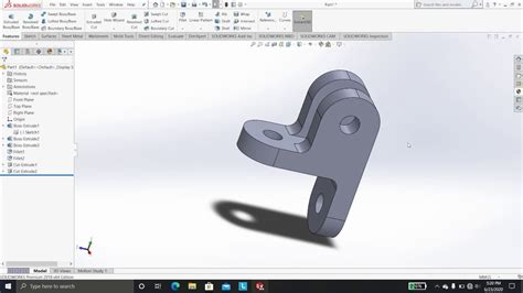 Solidworks Simple Part Modelling YouTube