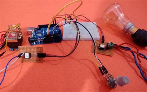 AC Light Dimmer Using Arduino And TRIAC Arduino Arduino Projects Weather Station