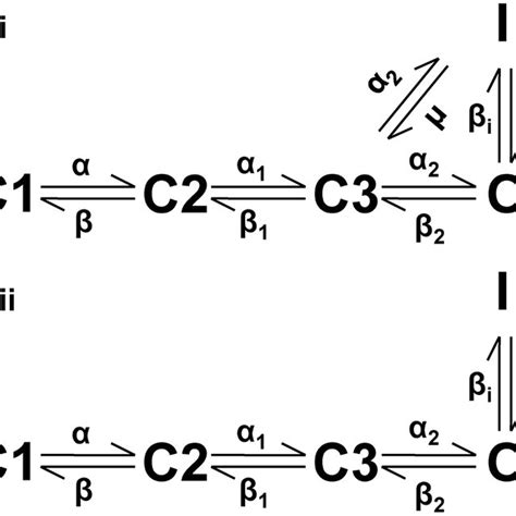 State Transition Diagrams Of The Markov Models Ai Full Markov Chain