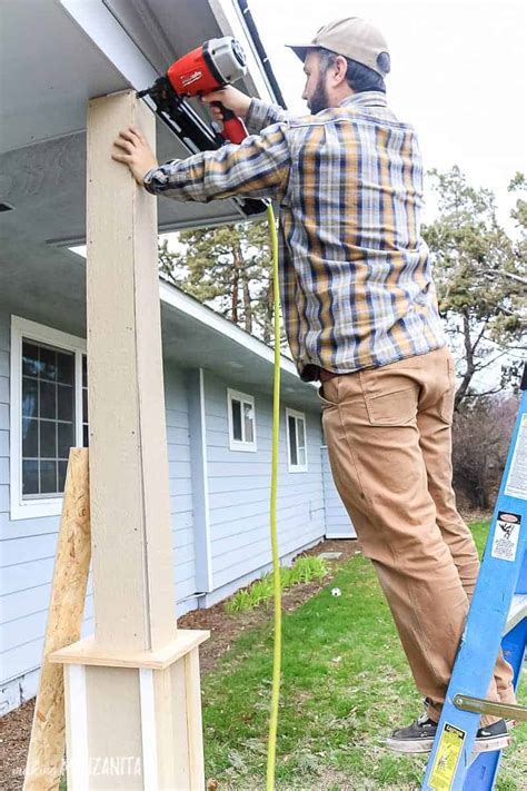 Posts For Porch Column Wraps How To Wrap Porch Posts With Wood
