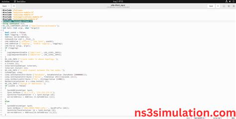 Importing Udp Clienth Ns3 Projects