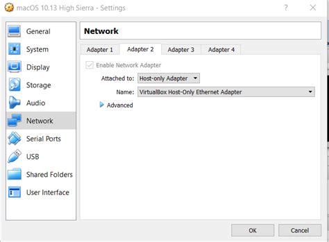 macos internet connection in virtualbox won t work mac os x host