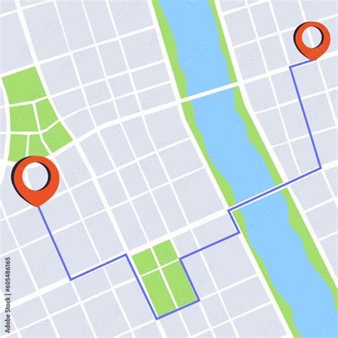 Map City Dashboard Theme Creative Infographic Of City Map Navigation Gps Satellite Navigation