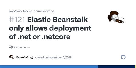 Elastic Beanstalk Only Allows Deployment Of Net Or Netcore · Issue