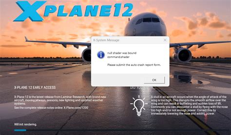 Crash With Latest Update X Plane 12 Technical Support X Plane Org Forum