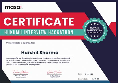 Coding Triumph Proud Participant In The Hukumu Hackathon Interview 🚀