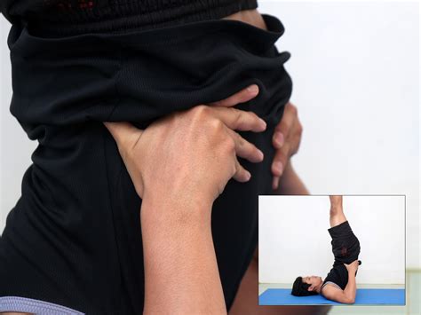 How To Shoulder Stand In Yoga Steps With Pictures WikiHow