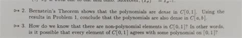 Solved Δ 3 How do we know that there are non polynomial Chegg com