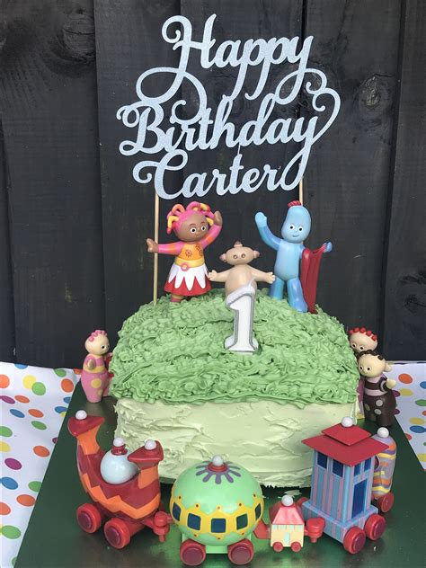 In The Night Garden Birthday Cake Garden Birthday Cake Birthday Cake