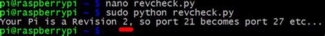 RPi GPIO Basics How To Check What Pi Board Revision You Have RasPi TV