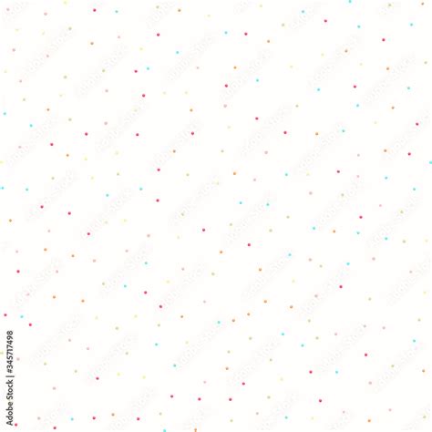Sparse Confetti Dotty Paper Texture Seamless Background Tiny Colored