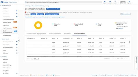 Netapp Bluexp Digital Advisor Getting Storage Insights In Bluexp