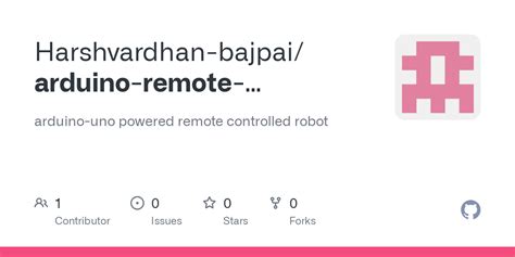 Arduino Remote Controlled Robotreadmemd At Main · Harshvardhan Bajpaiarduino Remote